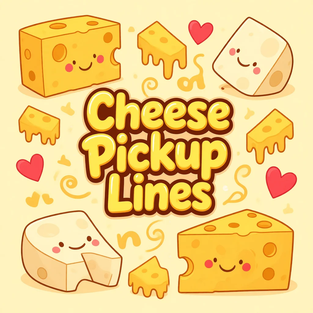 25+ Cheese Pickup Lines