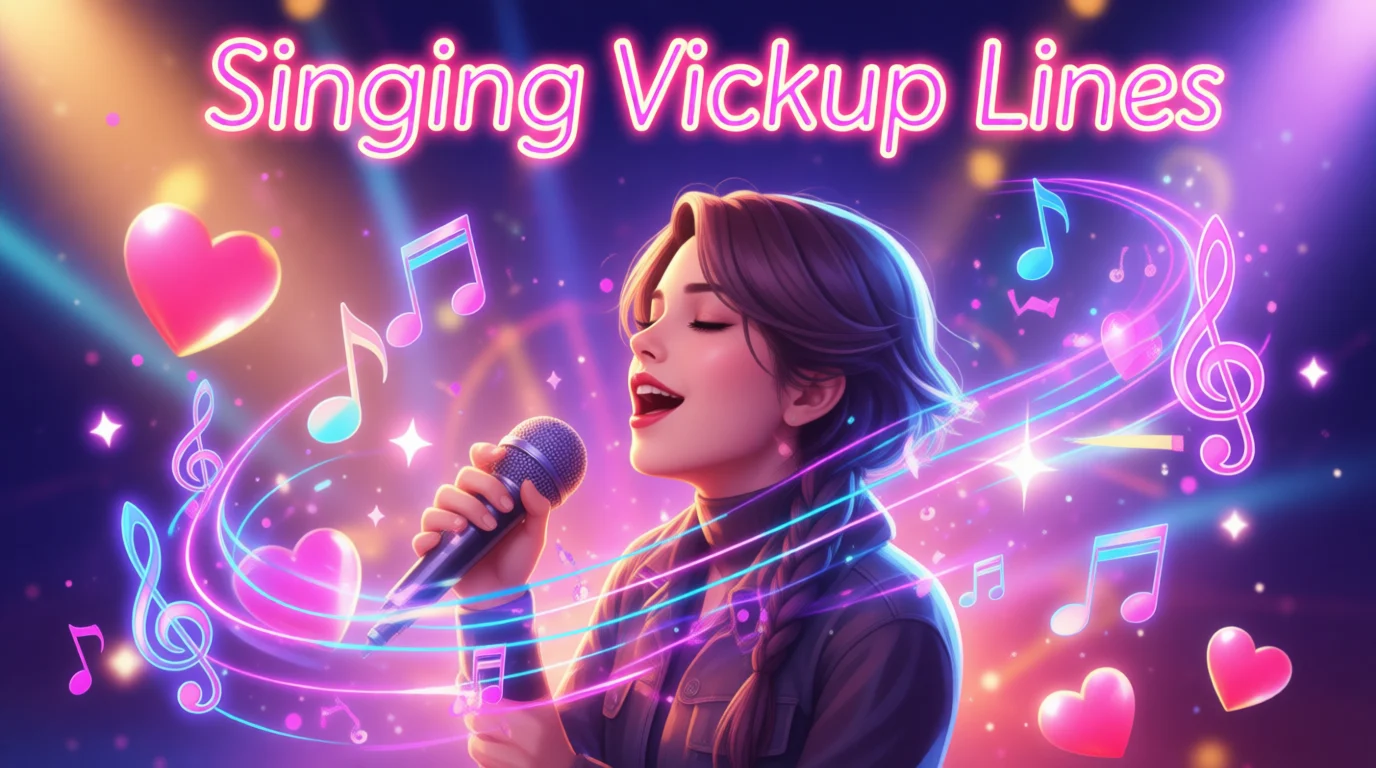 700+🎤 Singing Pickup Lines That Hit Every Note of Romance