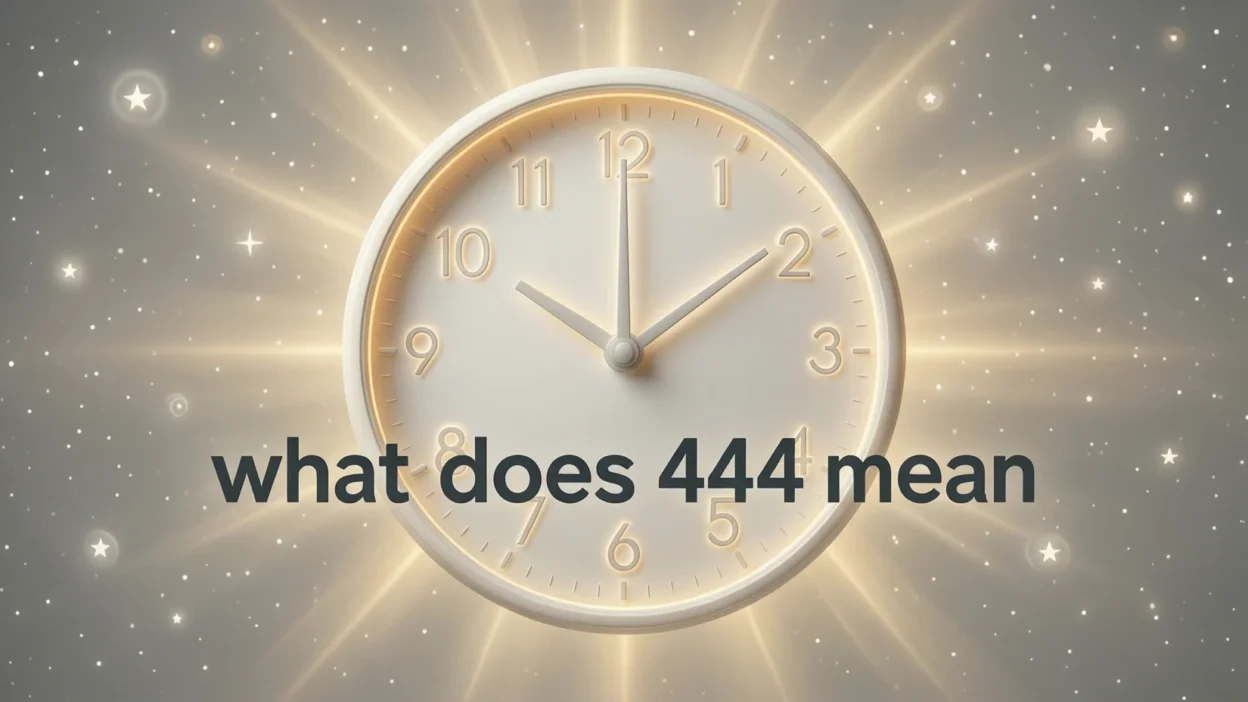 What Does 444 Mean? The Powerful Meaning Behind This Popular Number